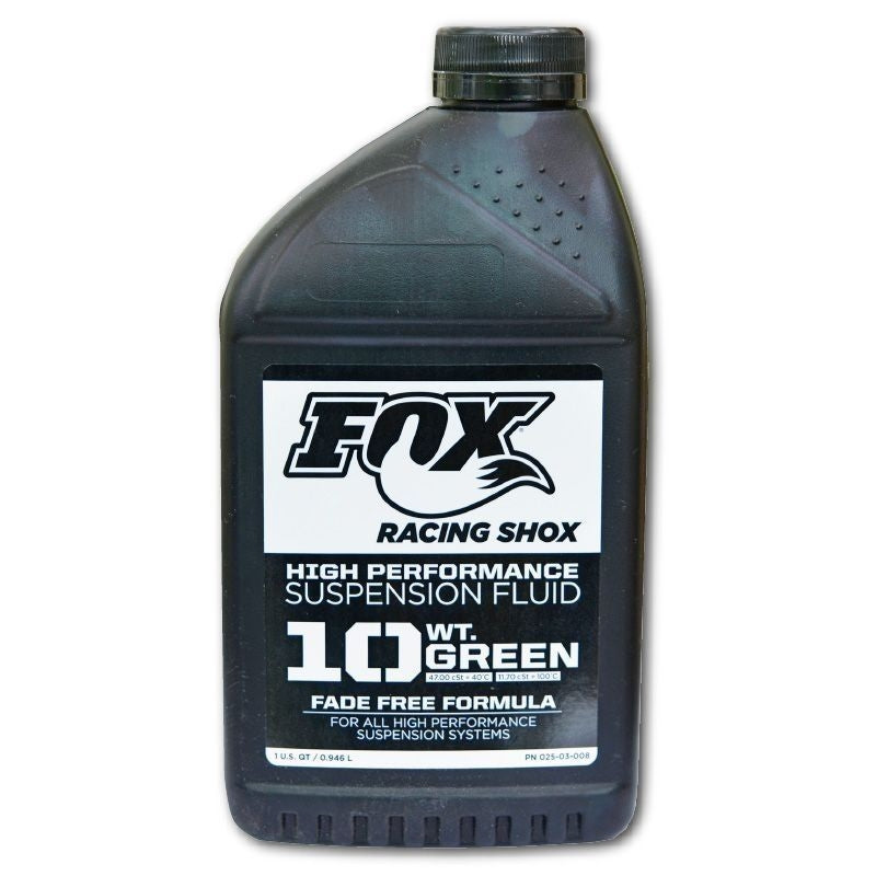 Oil: AM, FOX Suspension Fluid [32 oz.], 10 WT Green – TraxionSuspension