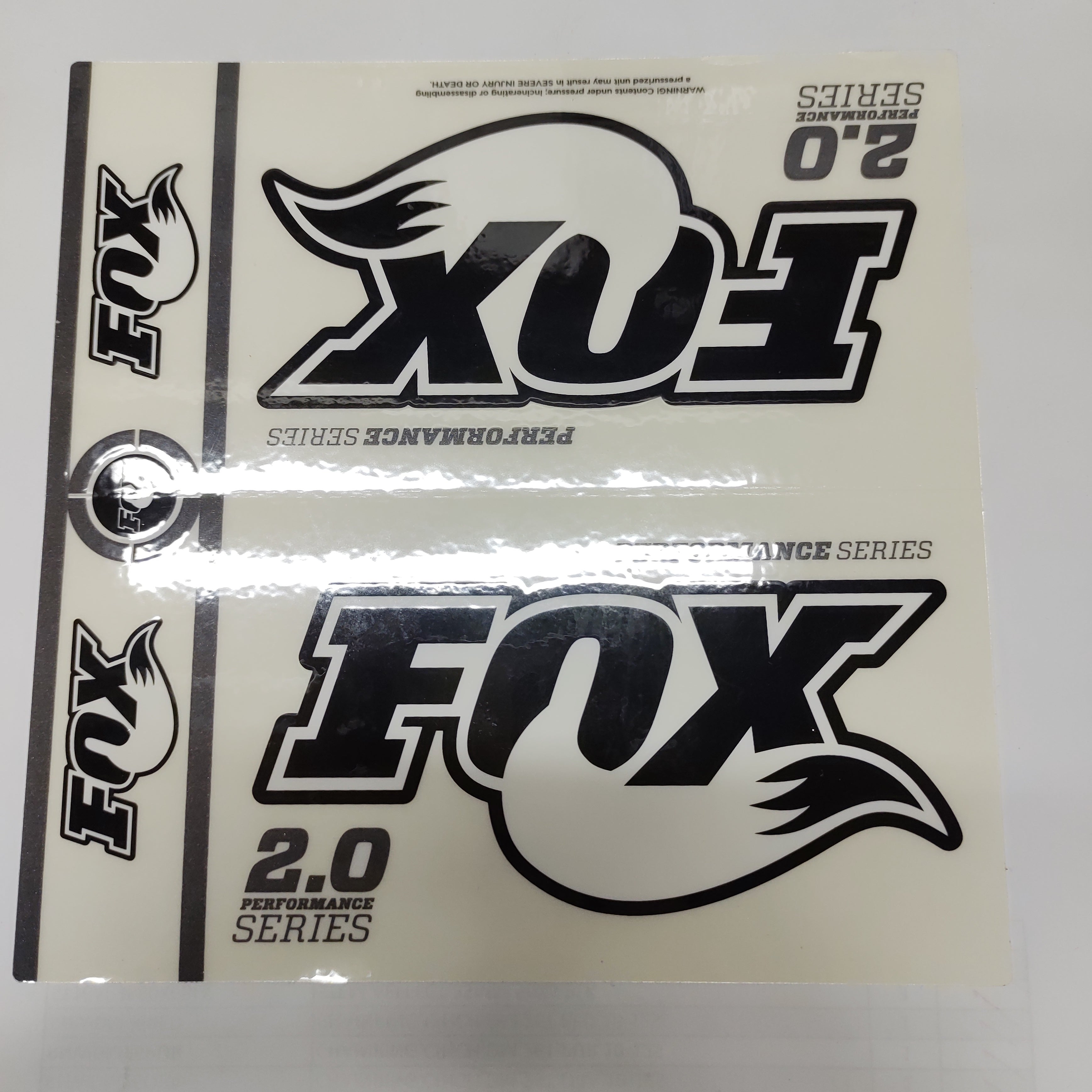 Decal: O/R, [6.8 X 6.8] Fox 2.0 Performance Series Body Decal ...